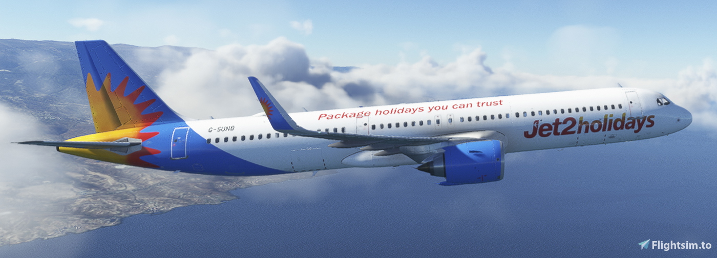JET2HOLIDAYS G-SUNB for Microsoft Flight Simulator | MSFS