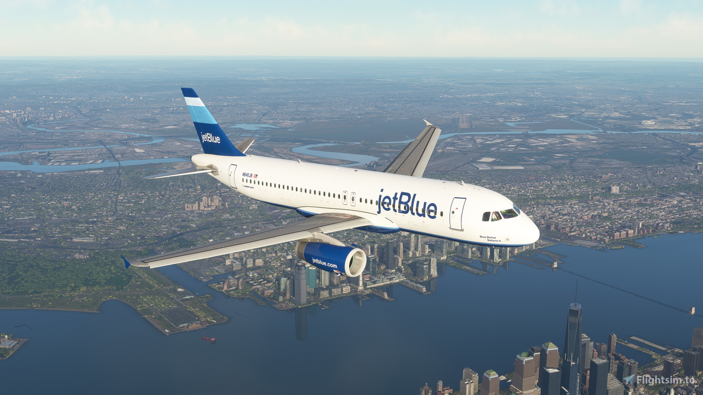 JetBlue "Blue Better Believe It" - LatinVFR A320 for Microsoft Flight ...