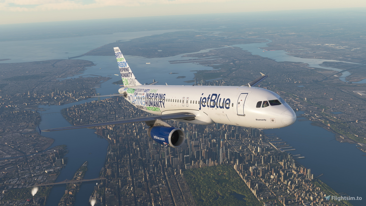 JetBlue "Bluemanity" - LatinVFR A320 for Microsoft Flight Simulator | MSFS
