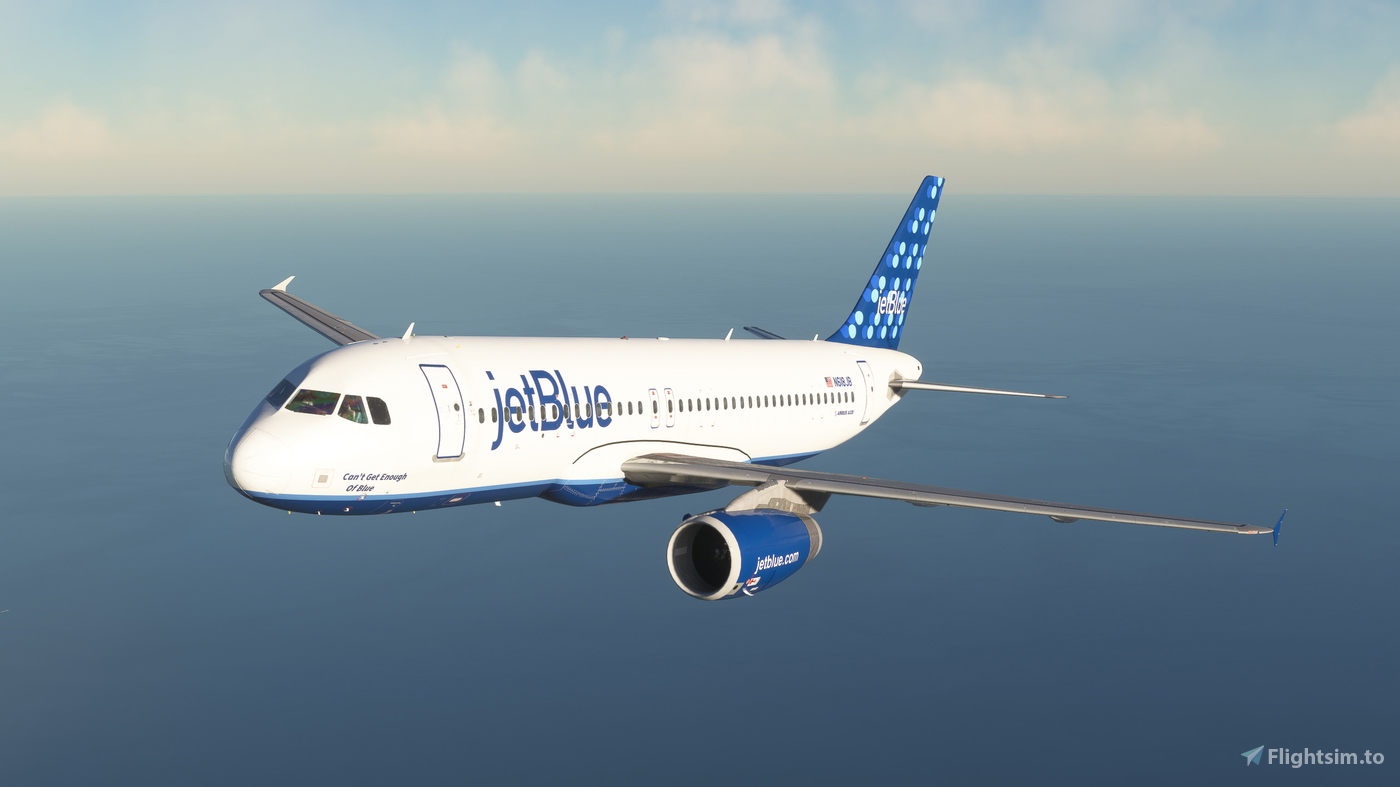 JetBlue "Bubbles" - LatinVFR A320 for Microsoft Flight Simulator | MSFS