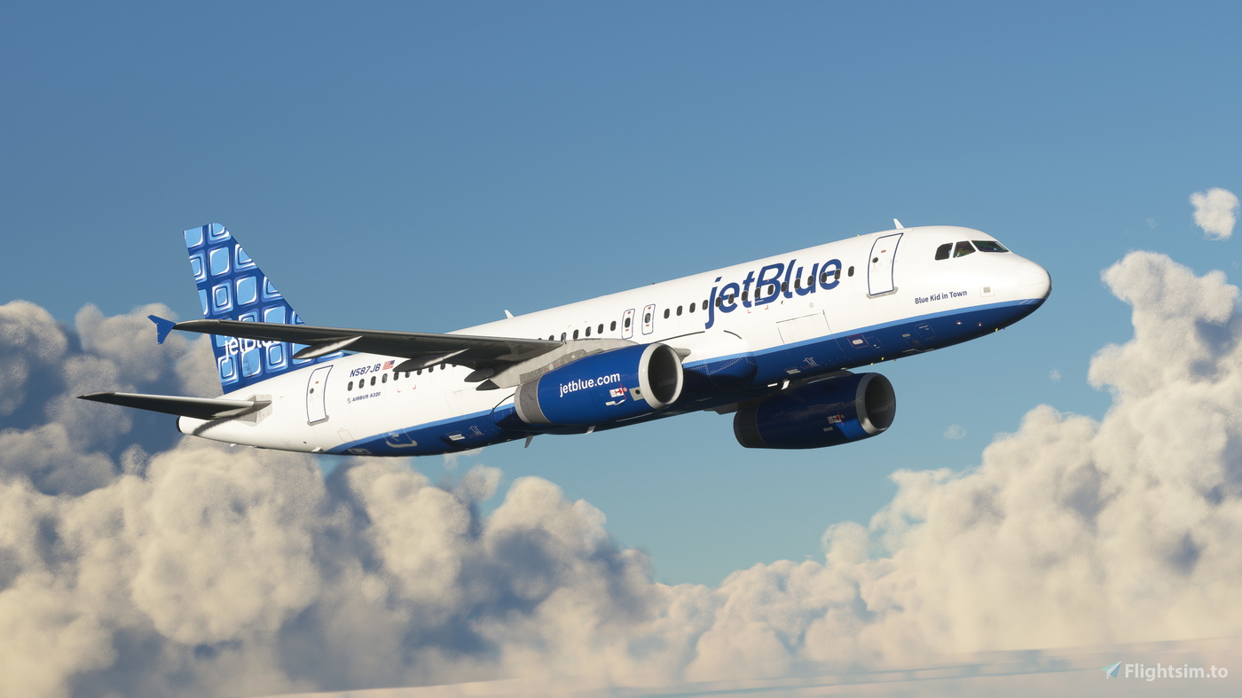 JetBlue "Building Blocks" - LatinVFR A320 for Microsoft Flight ...
