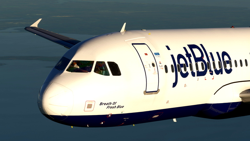 JetBlue "Highrise" - LatinVFR A320 for Microsoft Flight Simulator | MSFS