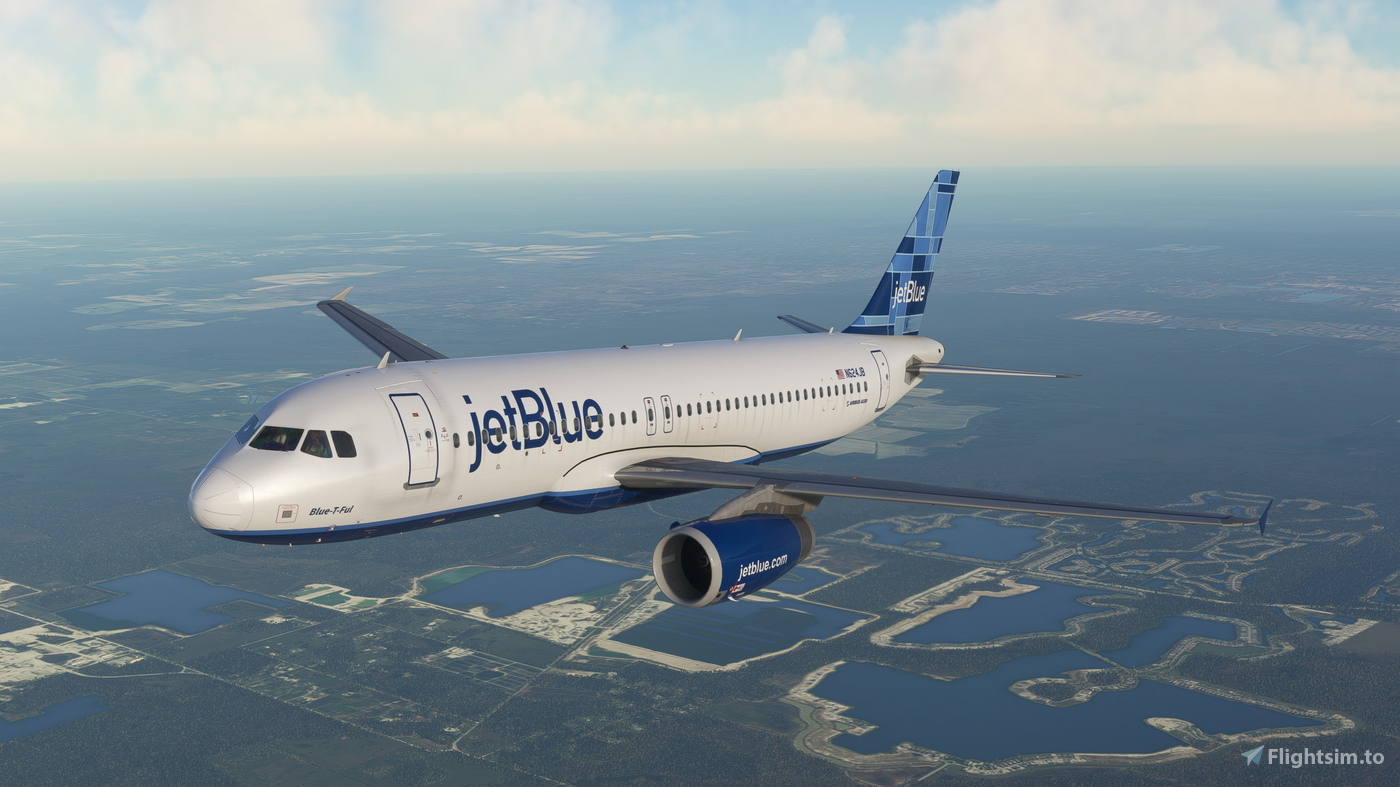 JetBlue "Mosaic" - LatinVFR A320 for Microsoft Flight Simulator | MSFS