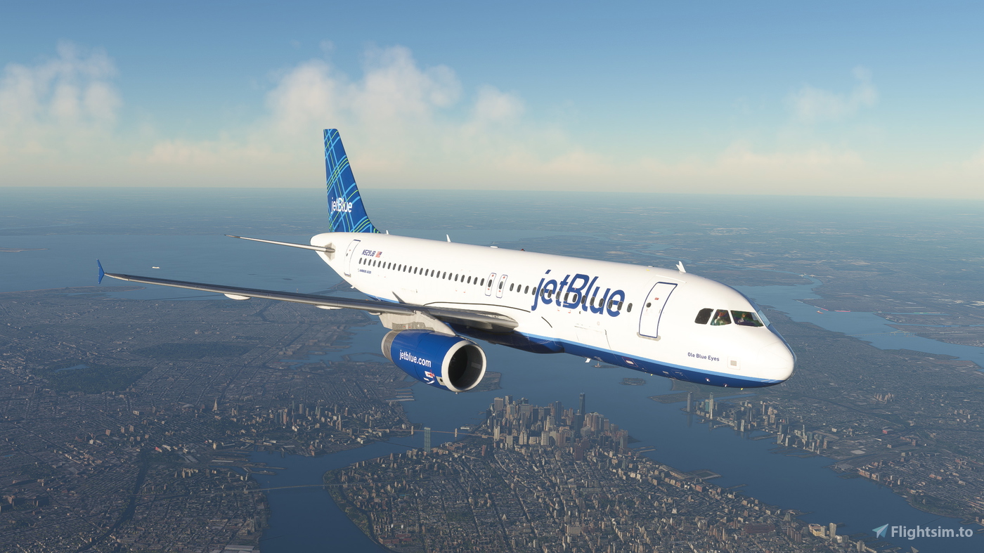 JetBlue "Tartan" - LatinVFR A320 for Microsoft Flight Simulator | MSFS