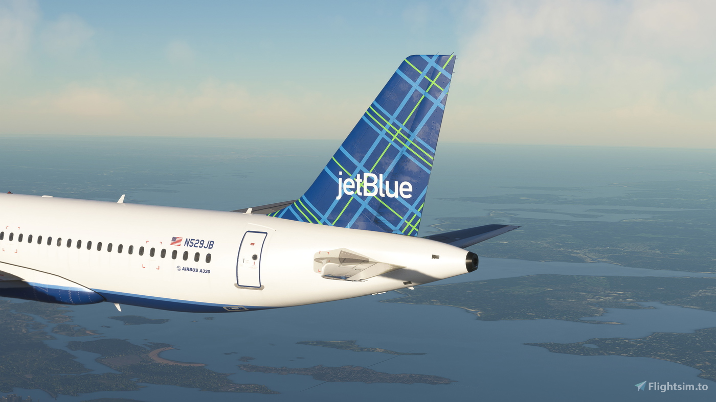 JetBlue "Tartan" - LatinVFR A320 for Microsoft Flight Simulator | MSFS