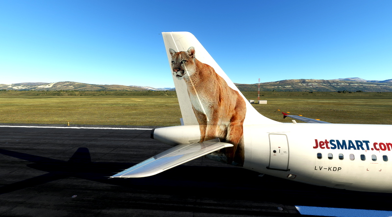 Jetsmart Argentina LV-KDP "Puma Concolor" livery for Microsoft Flight ...