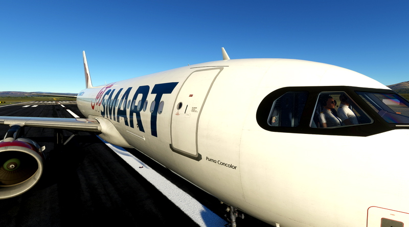 Jetsmart Argentina LV-KDP "Puma Concolor" livery for Microsoft Flight ...