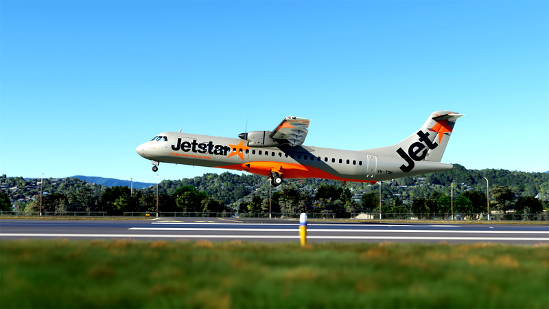 JetStar Airways Asobo ATR 72-600 VH-TQM for Microsoft Flight Simulator ...