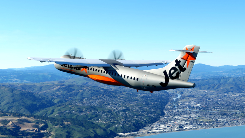 JetStar Airways Asobo ATR 72-600 VH-TQM for Microsoft Flight Simulator ...