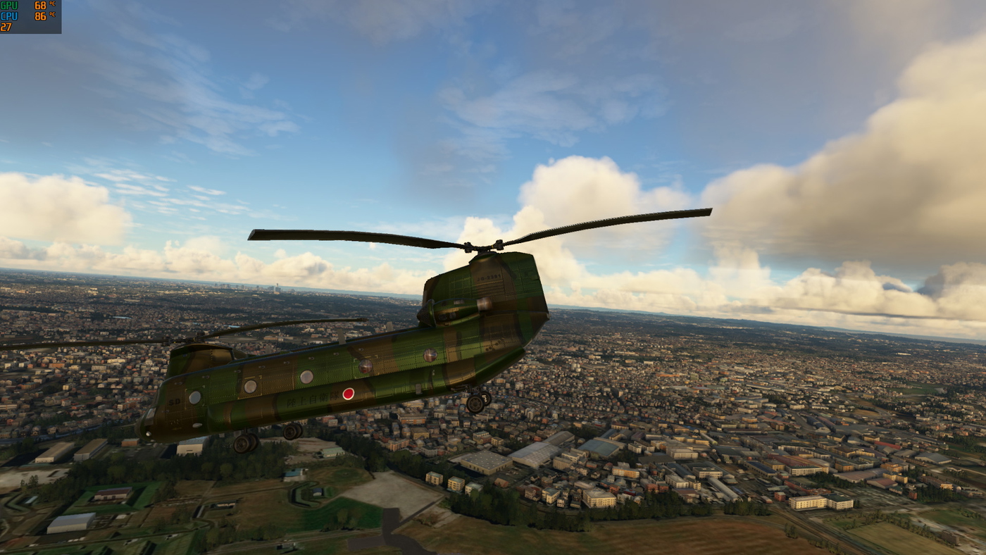 JGSDF CH-47 Chinook pour Microsoft Flight Simulator | MSFS