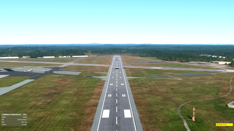 KBED - Laurence G Hanscom Field, Bedford, MA, USA for Microsoft Flight Simulator | MSFS