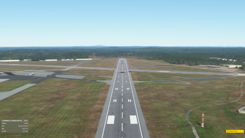 KBED - Laurence G Hanscom Field, Bedford, MA, USA for Microsoft Flight ...