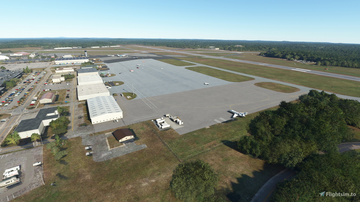KBED - Laurence G Hanscom Field, Bedford, MA, USA for Microsoft Flight ...