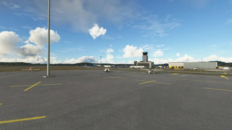 KBED - Laurence G Hanscom Field, Bedford, MA, USA for Microsoft Flight ...