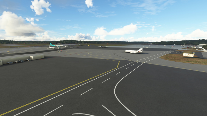 KBED - Laurence G Hanscom Field, Bedford, MA, USA for Microsoft Flight ...