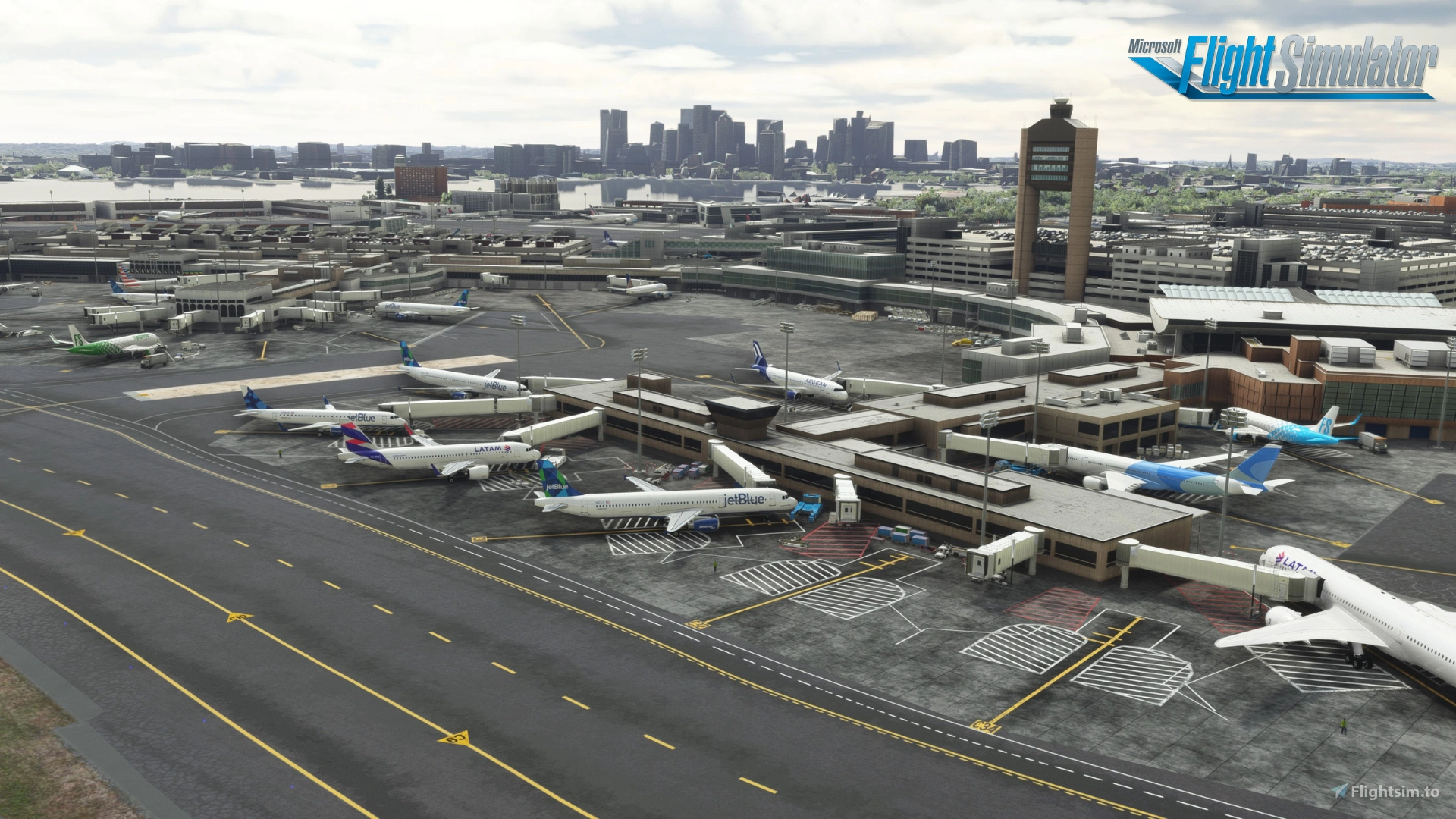 FeelThere, Inc. - KBOS – Boston Airport – Microsoft Flight Simulator ...