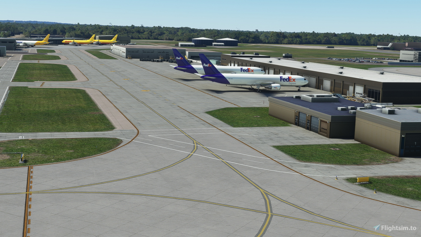 KCLE FSLTL Static Aircraft for Microsoft Flight Simulator | MSFS