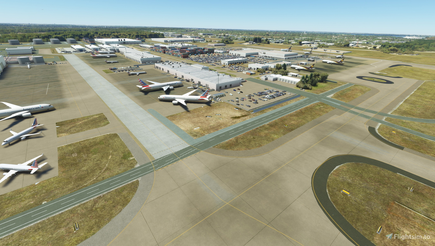 KDFW Dallas Fort Worth Updates and AI Parking Fix for Microsoft Flight ...