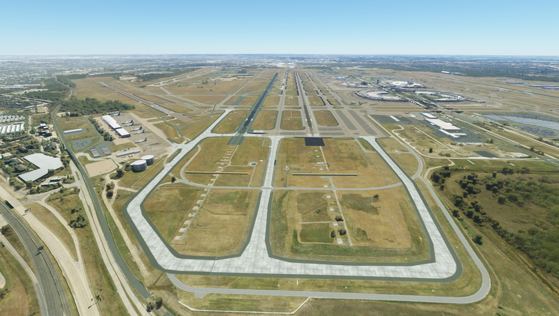 KDFW Dallas Fort Worth Updates and AI Parking Fix for Microsoft Flight ...