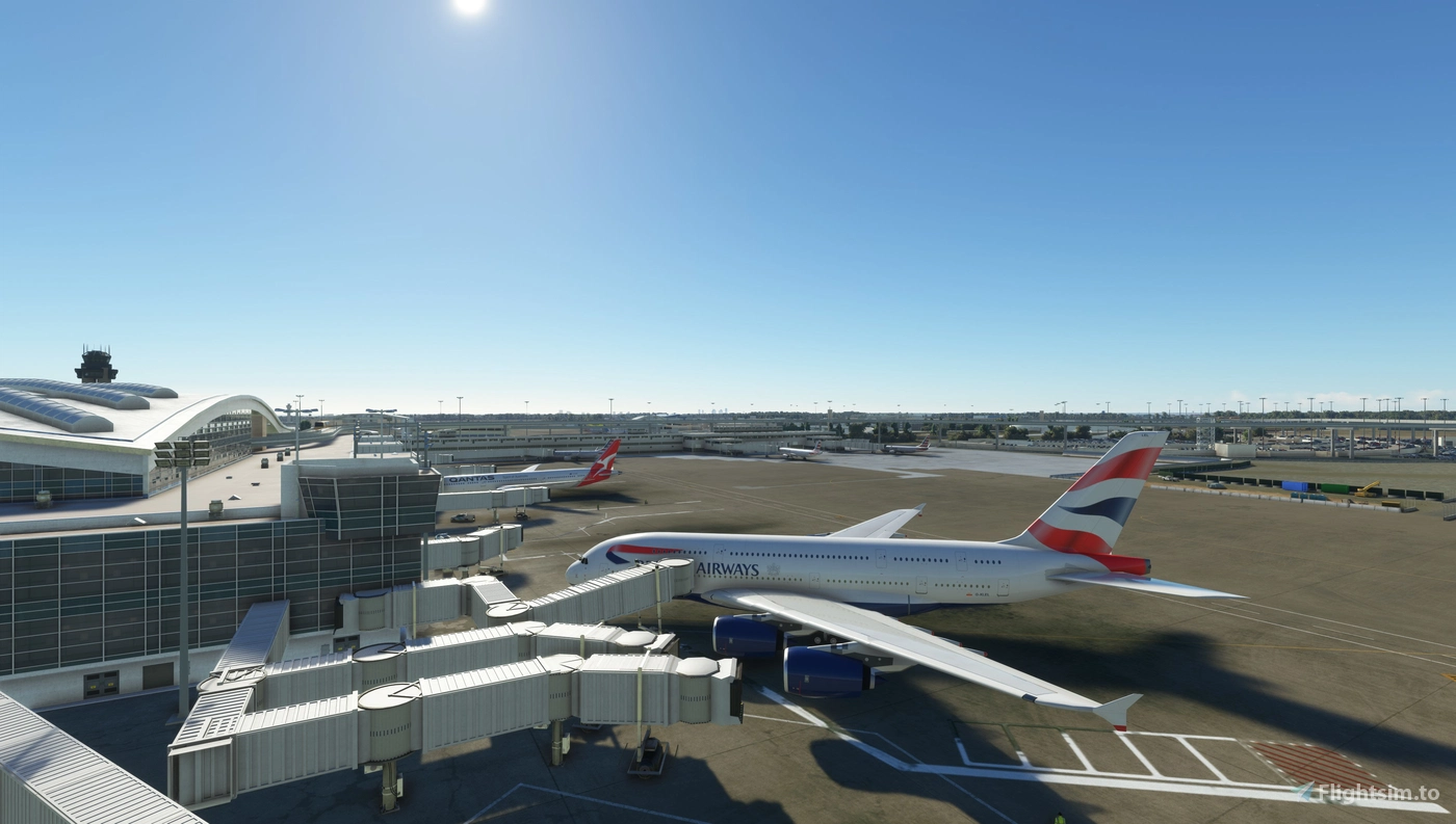 KDFW Dallas Fort Worth Updates and AI Parking Fix for Microsoft Flight ...