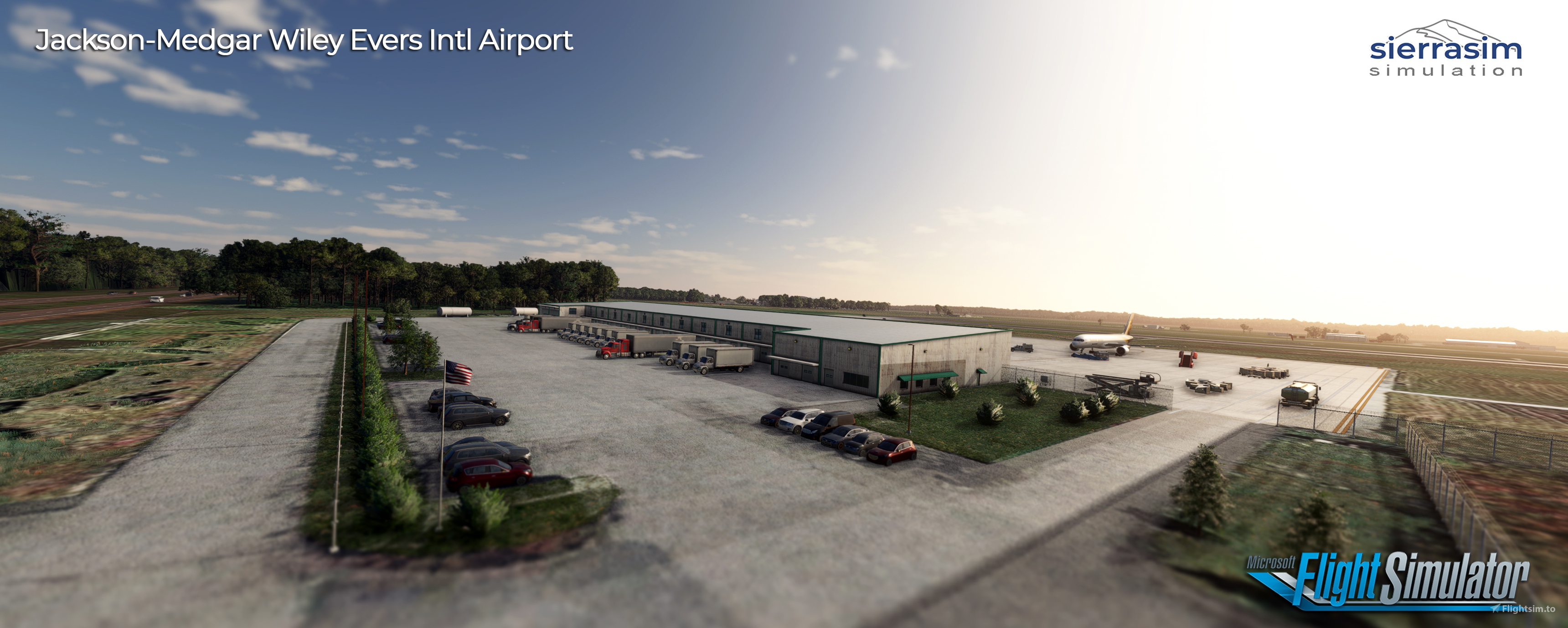 Sierrasim Simulation - KJAN - Jackson-Medgar Wiley Evers Intl. Airport ...