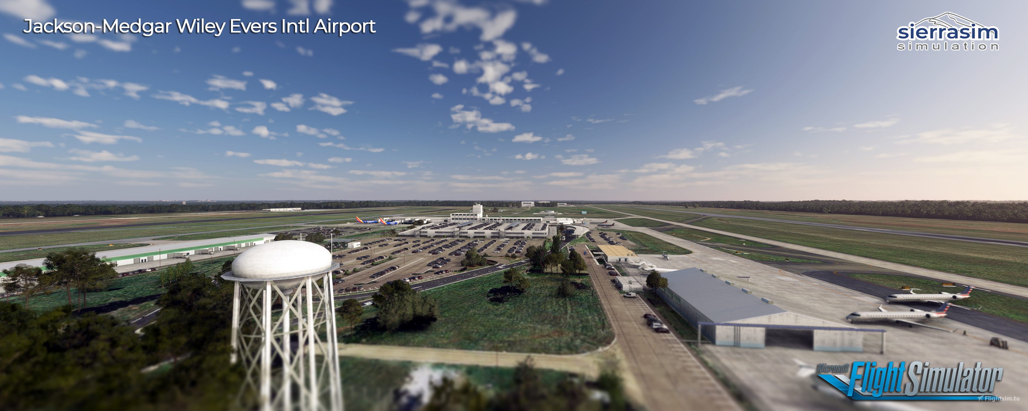 Sierrasim Simulation - KJAN - Jackson-Medgar Wiley Evers Intl. Airport ...