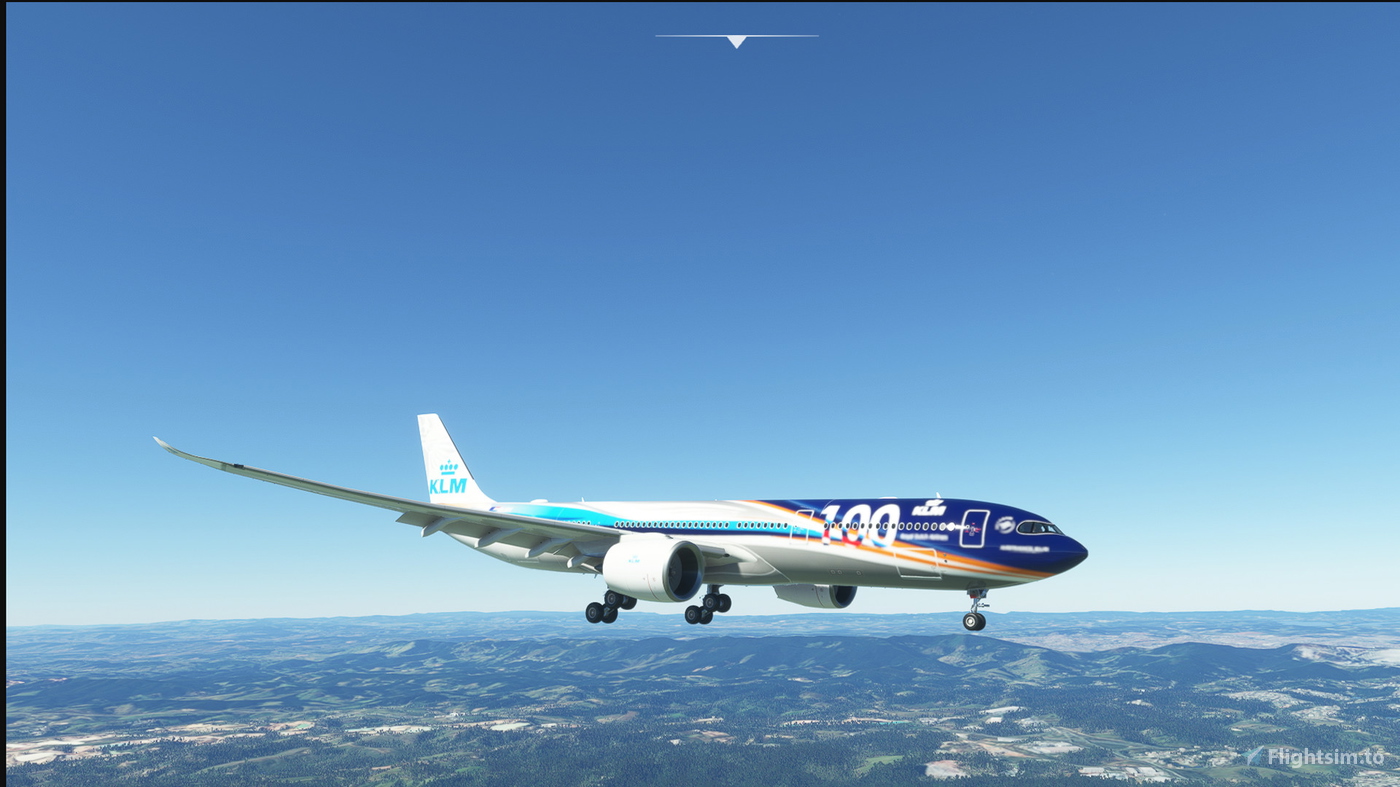 KLM A339 Fictional "Timeline Livery" for Microsoft Flight Simulator | MSFS