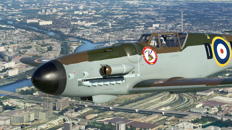 Messerschmitt BF 109G-6 Liveries for Microsoft Flight Simulator | MSFS