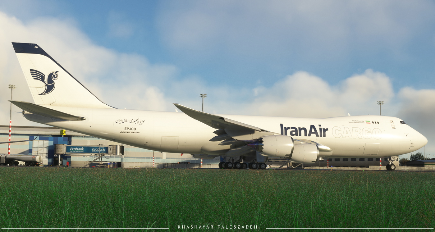[KT] Salty Iran Air Boeing 747-8F (EP-ICB) voor Microsoft Flight ...