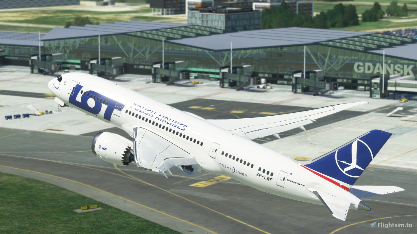 Kuro 787-8 - LOT Polish Airlines SP-LRF "Franek" [4K] for Microsoft Flight Simulator | MSFS