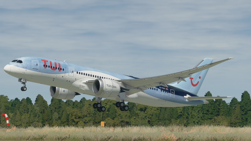 Kuro B787-8 v2 - TUI Airways G-TUII for Microsoft Flight Simulator | MSFS