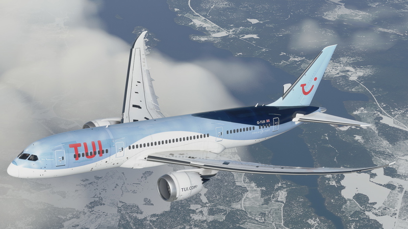 Kuro B787-8 v2 - TUI Airways G-TUII for Microsoft Flight Simulator | MSFS