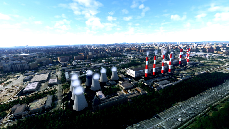 Landmarks of Moscow. Part 2 for Microsoft Flight Simulator | MSFS