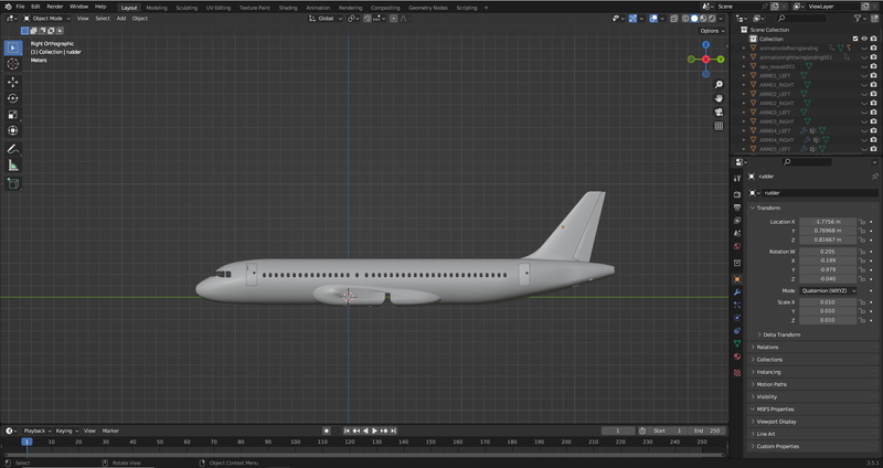 Latin VFR A320ceo Blender Paintkit (Engineless) for Microsoft Flight Simulator | MSFS