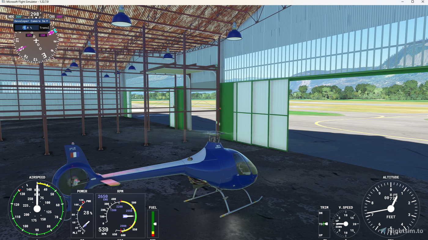 LFLG Aérodrôme Le Versoud for Microsoft Flight Simulator | MSFS