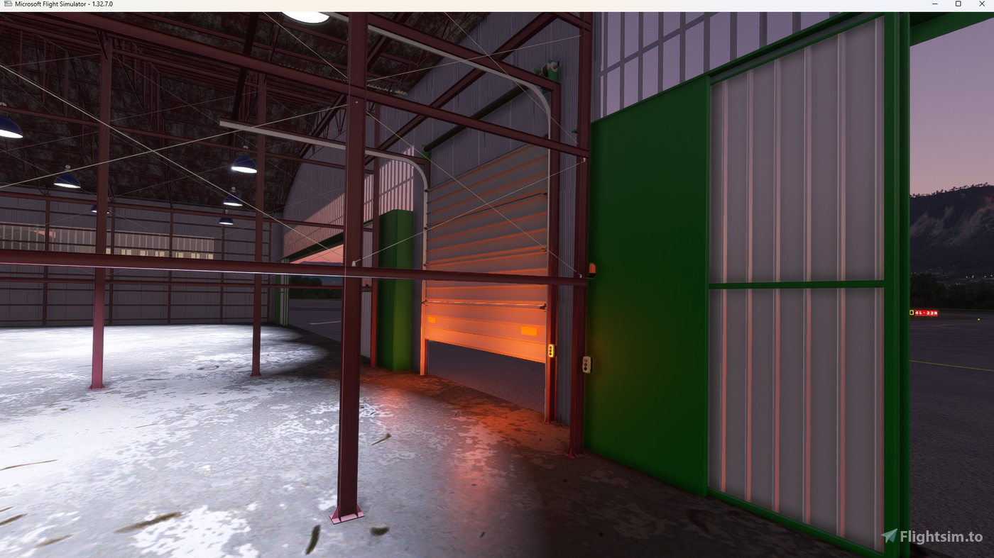 LFLG Aérodrôme Le Versoud (Bâtiments seuls) for Microsoft Flight ...