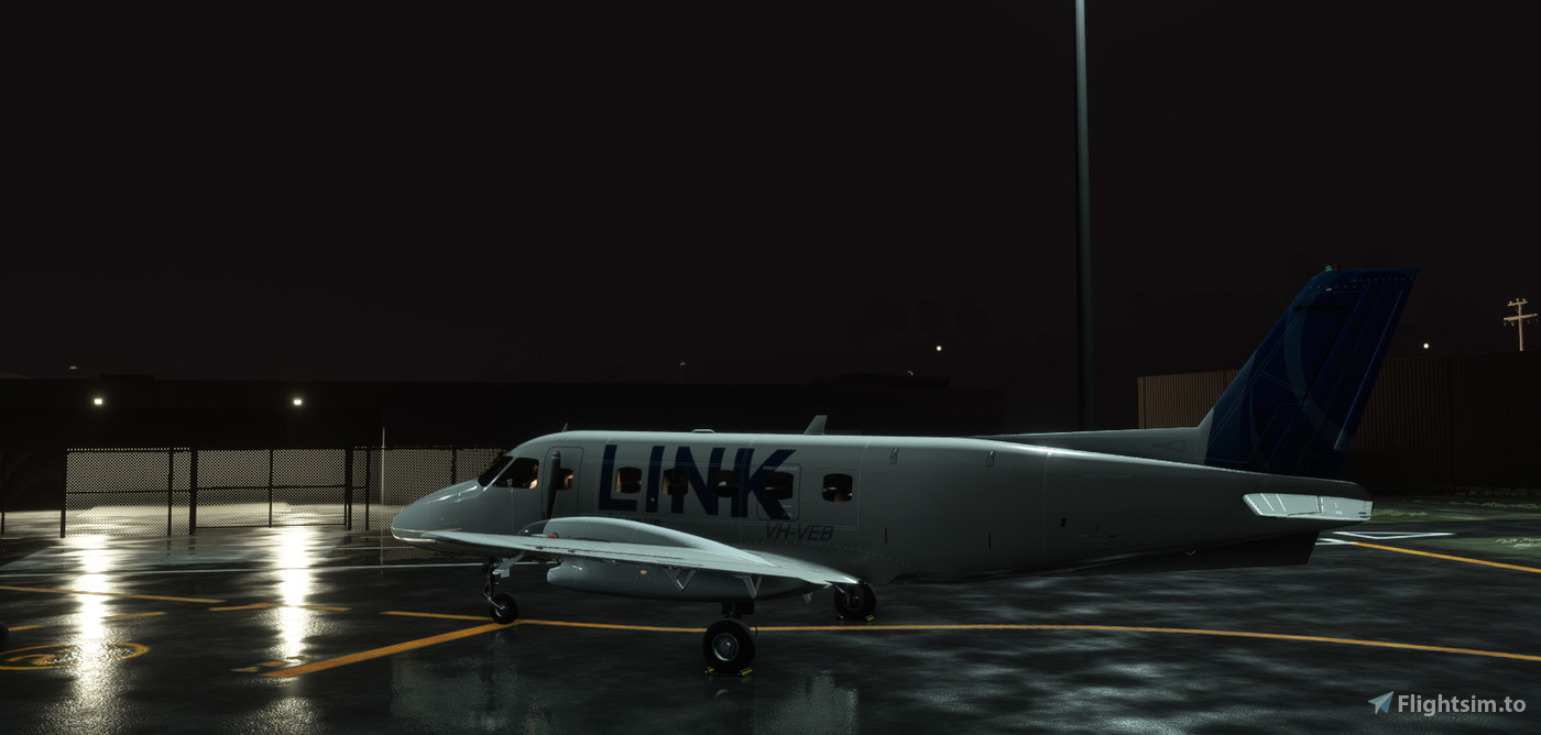 Link Airways EMB 110 Fictional Meant to look like SAAB 340B for ...