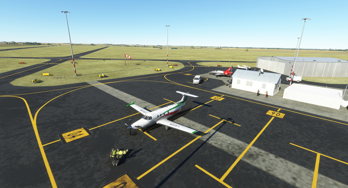 Littlefield Municipal Airport, Texas U.S.A. KLIU for Microsoft Flight ...