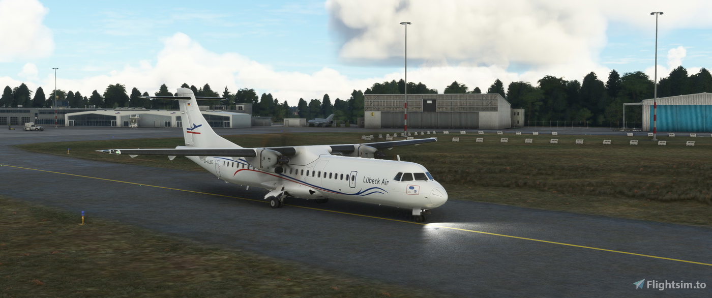 Livery ATR72-600 Lübeck Air D-ALBC ( FS2020 / MSFS2024 ) for Microsoft ...
