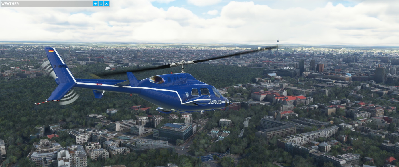 Livery Bell 222B Bundespolizei for Microsoft Flight Simulator | MSFS