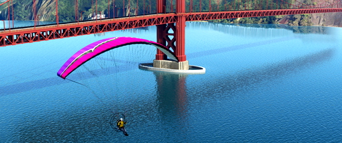 Livery FL Paramotor Falcon - Ozon pink for Microsoft Flight Simulator ...