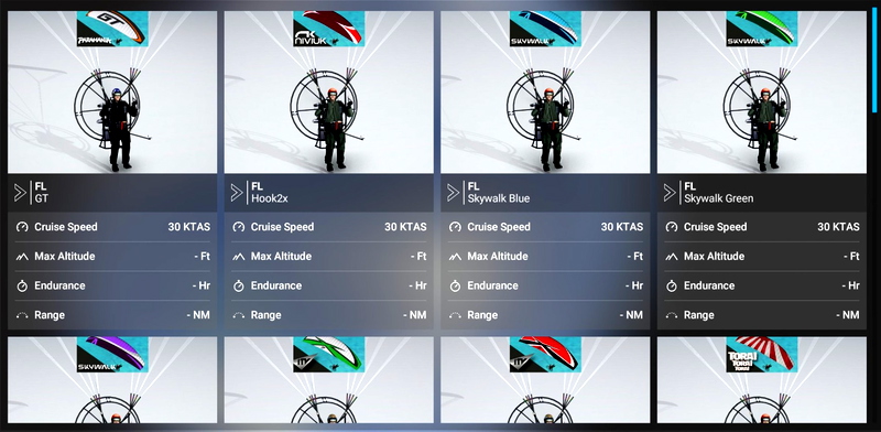 Livery FL Paramotor Falcon - green / chess for Microsoft Flight ...