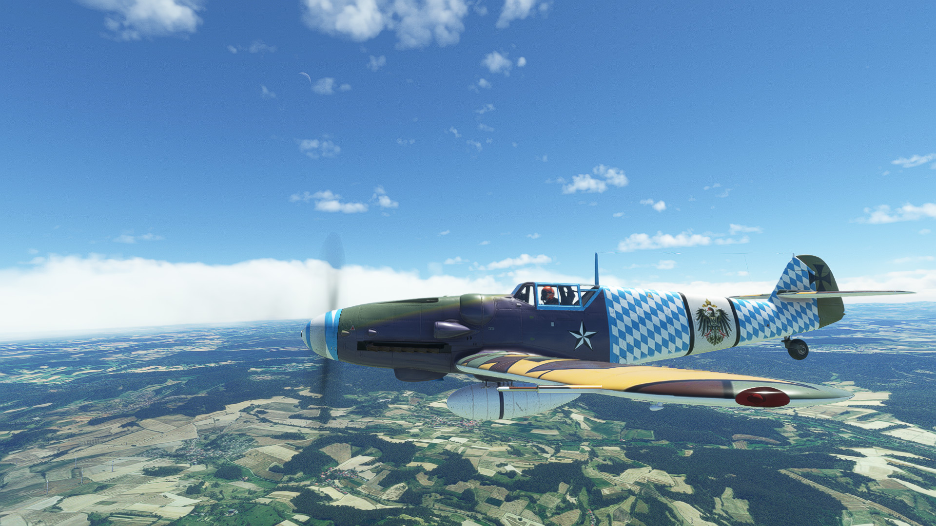 Livery FlyingIron bf-109 in WW1 Colors (Fictional) - MSFS Add-on ...