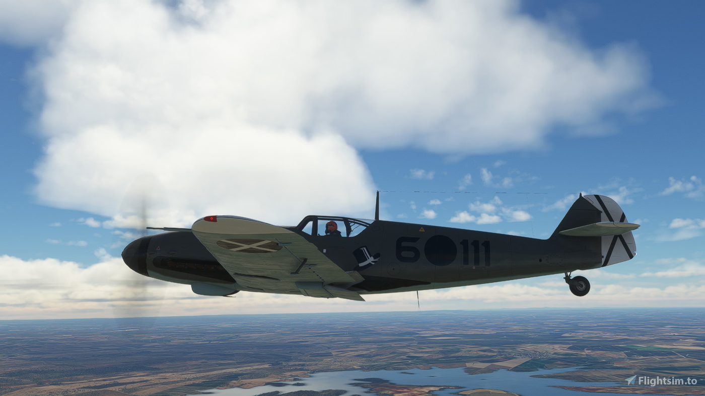 Livery FlyingIron bf-109 Legion Condor for Microsoft Flight Simulator | MSFS