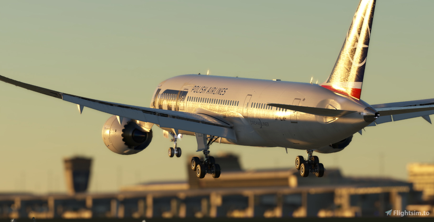 LOT SP-LRF "Franek" sticker | Kuro B787-8 V2 for Microsoft Flight ...