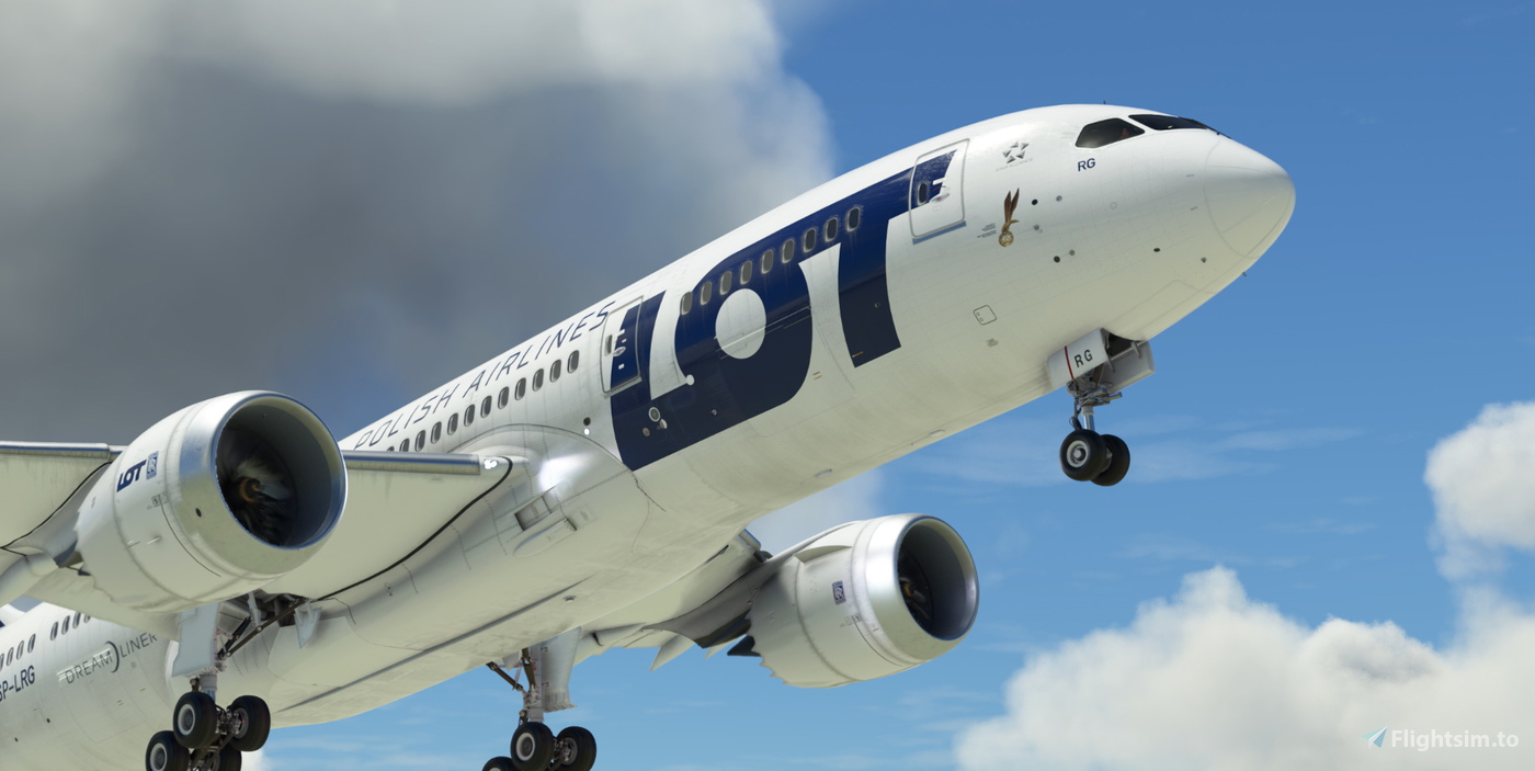 LOT SP-LRG "Cichociemni" Sticker | Kuro B787-8 V2 for Microsoft Flight ...