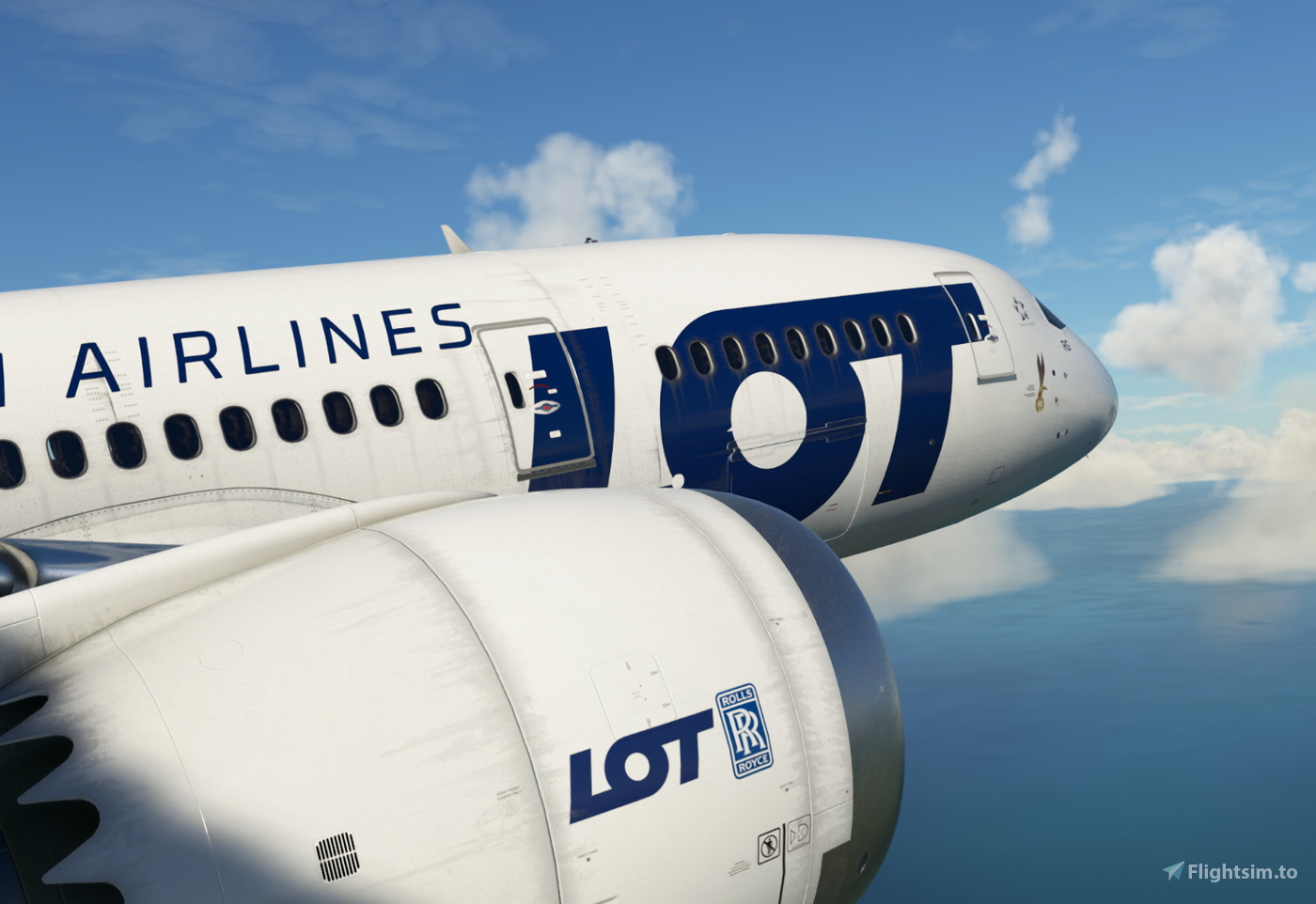 LOT SP-LRG "Cichociemni" Sticker | Kuro B787-8 V2 for Microsoft Flight ...