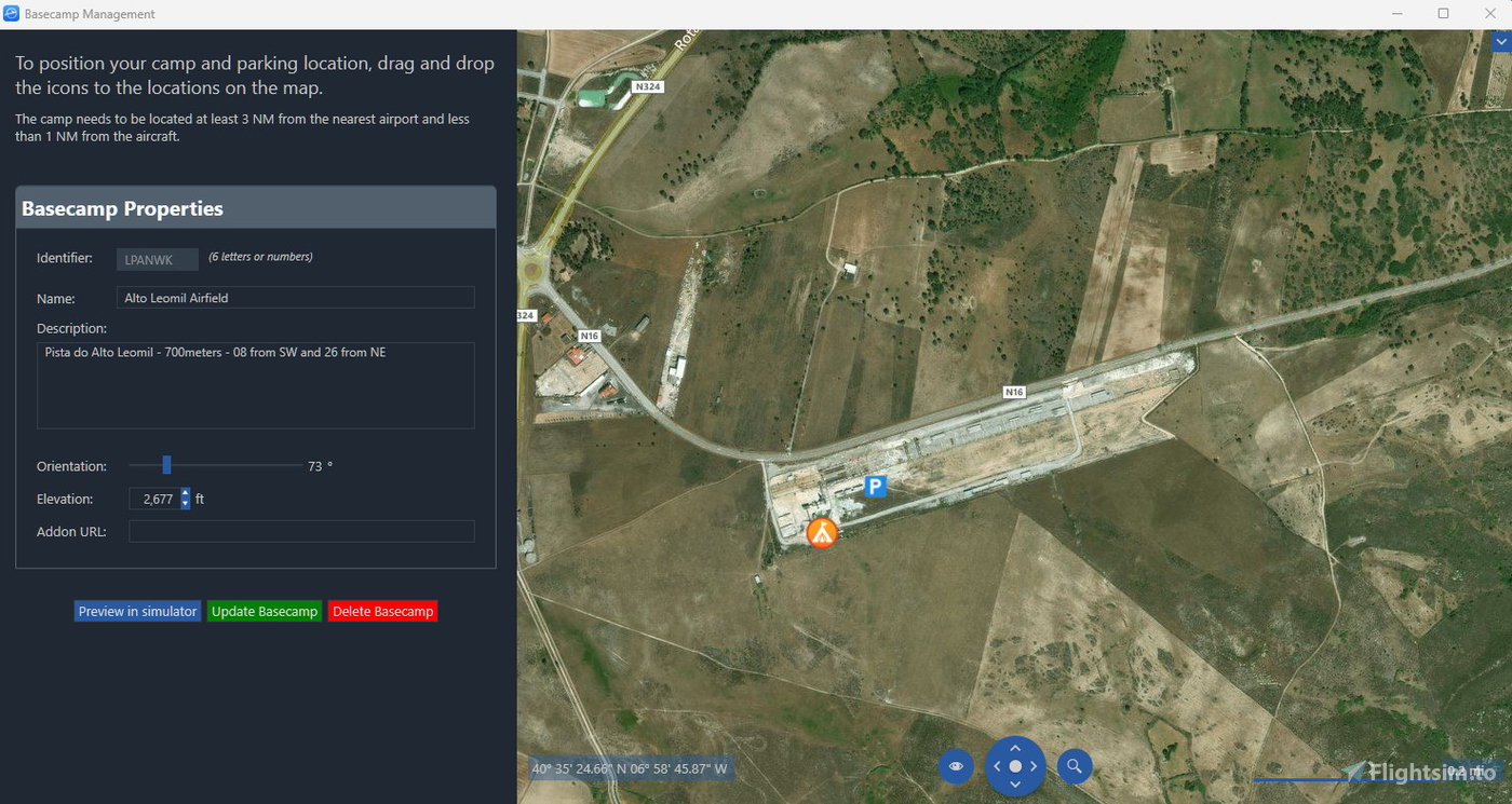LPANWK - Alto Leomil - OnAir Basecamp pour Microsoft Flight Simulator | MSFS