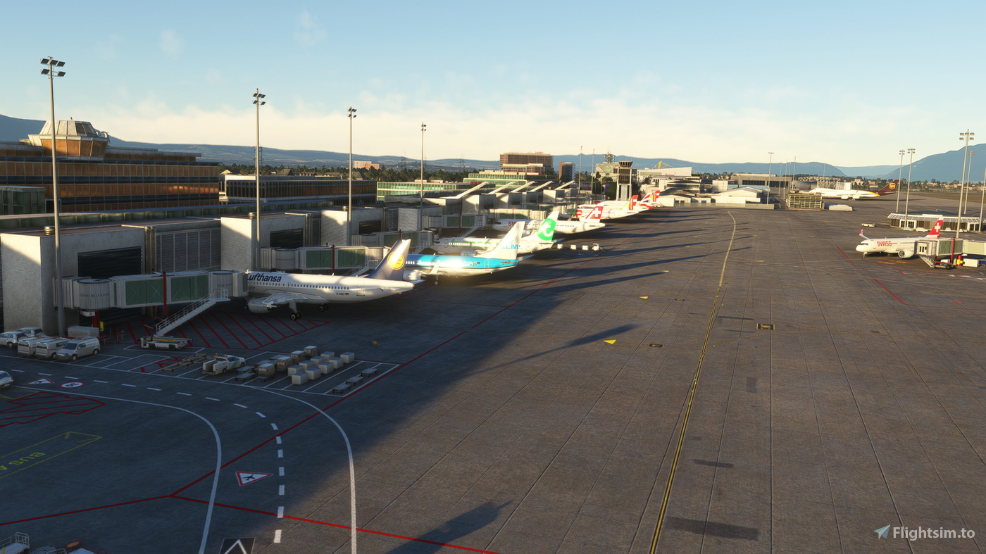 LSGG FSLTL Static Aircraft for Microsoft Flight Simulator | MSFS