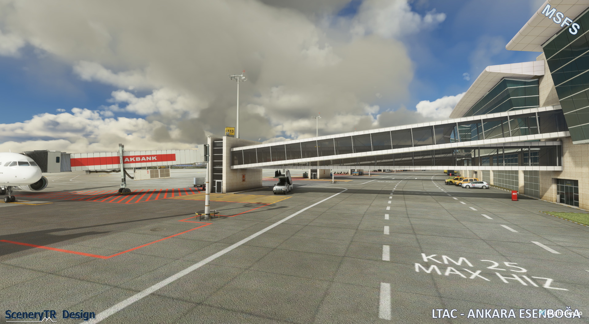 SCENERYTR DESIGN - LTAC - Ankara Esenboğa Airport for Microsoft Flight ...